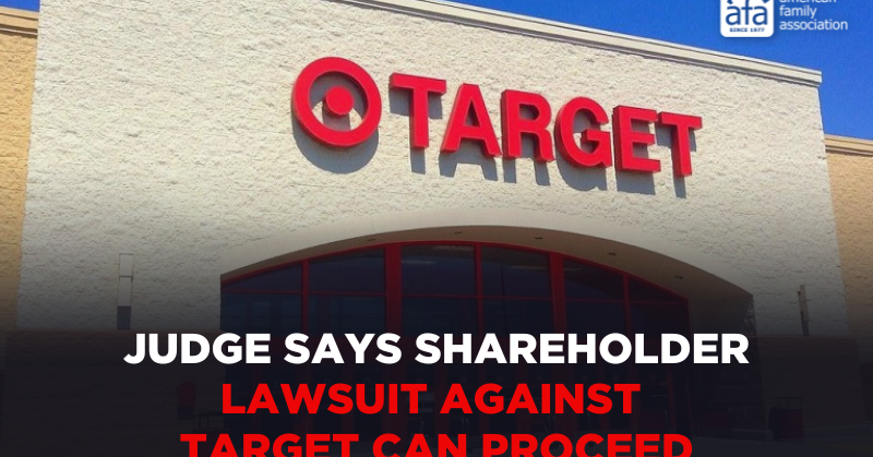 AFA.net - Judge says shareholder lawsuit against Target can proceed